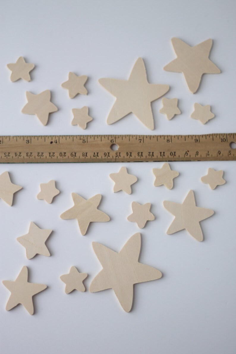 Stars Wood Crafts Homemade Crafts DIY Crafts Craft | Etsy