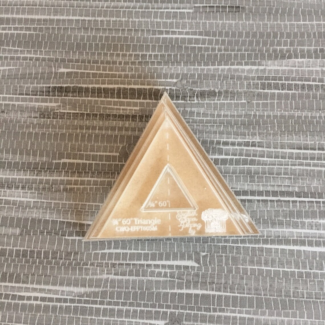 60 Degree SMALL SET Triangle English Paper Piecing - Etsy