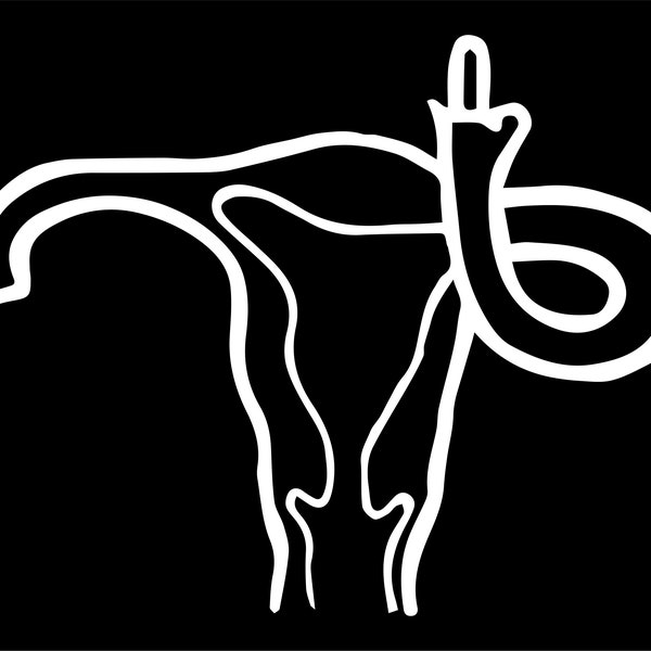 Uterus Window Decal - Etsy