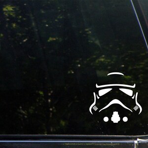 Storm Trooper - Decal for Cars-window Decal | White | 4" Inch - Etsy