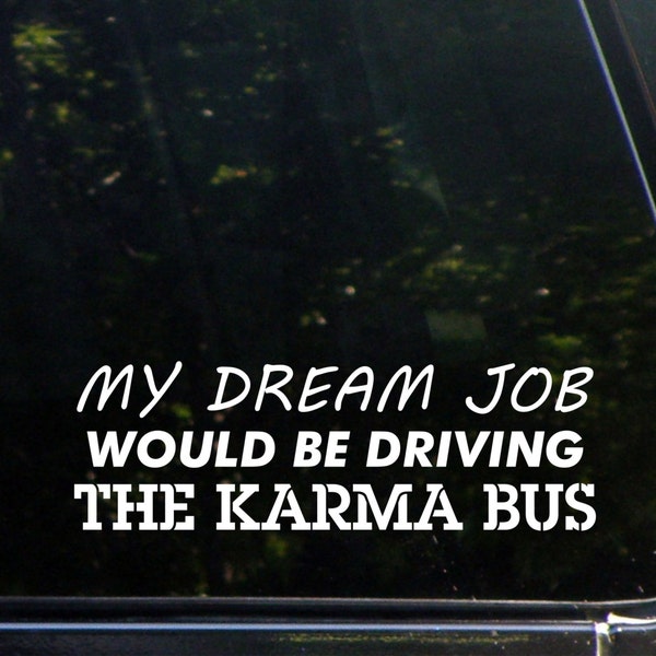 Karma Bus - Etsy