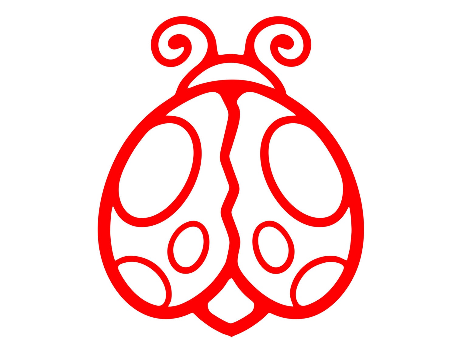 Ladybug Custom Decal for Windows Cars Trucks Laptops | Etsy