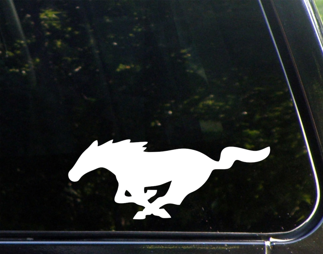 Mustang Custom Vinyl Decal/ Bumper Sticker for Windows, Cars, Trucks ...