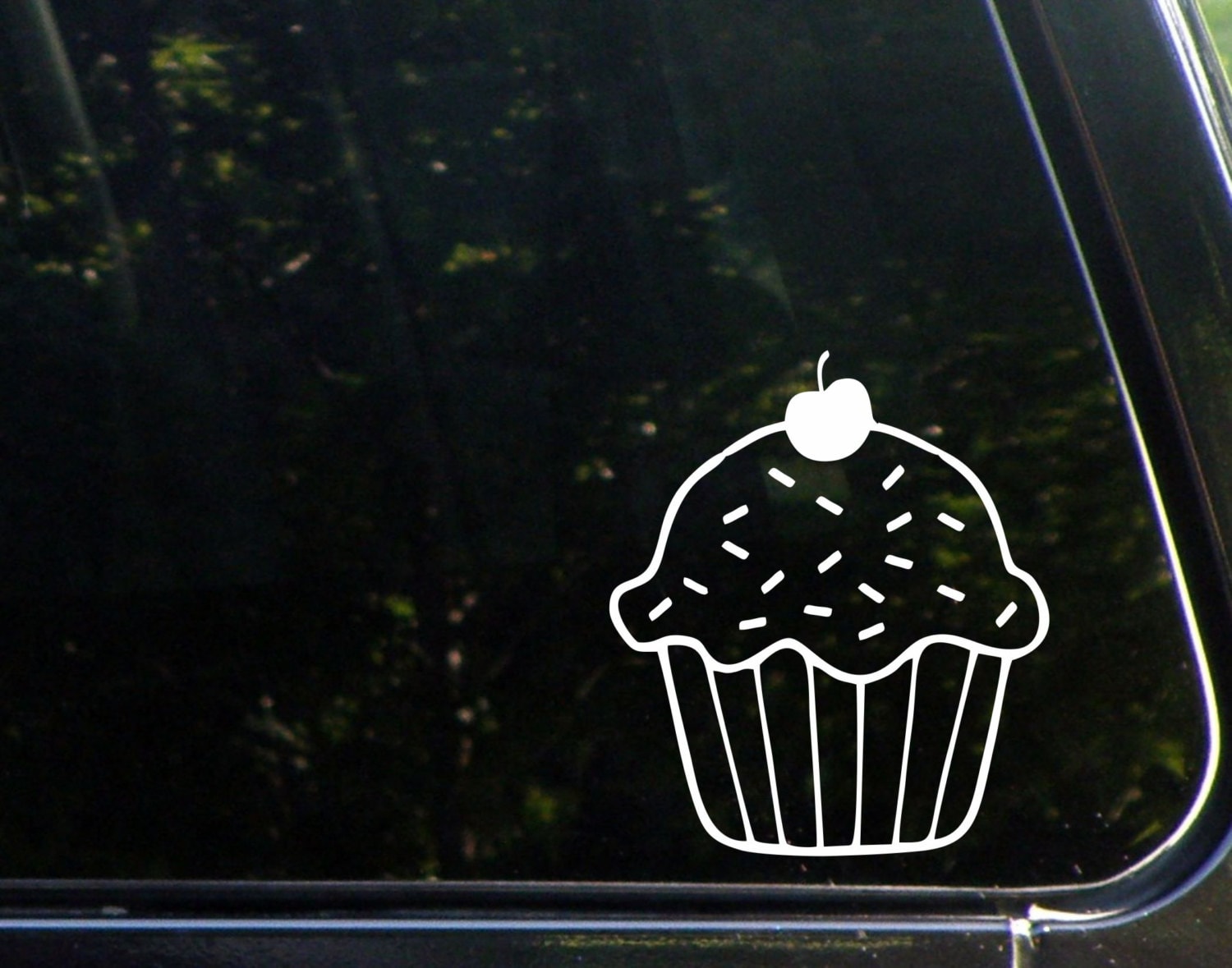 Cupcake Custom Vinyl Decal/ Bumper Sticker for Windows, Cars, Trucks ...