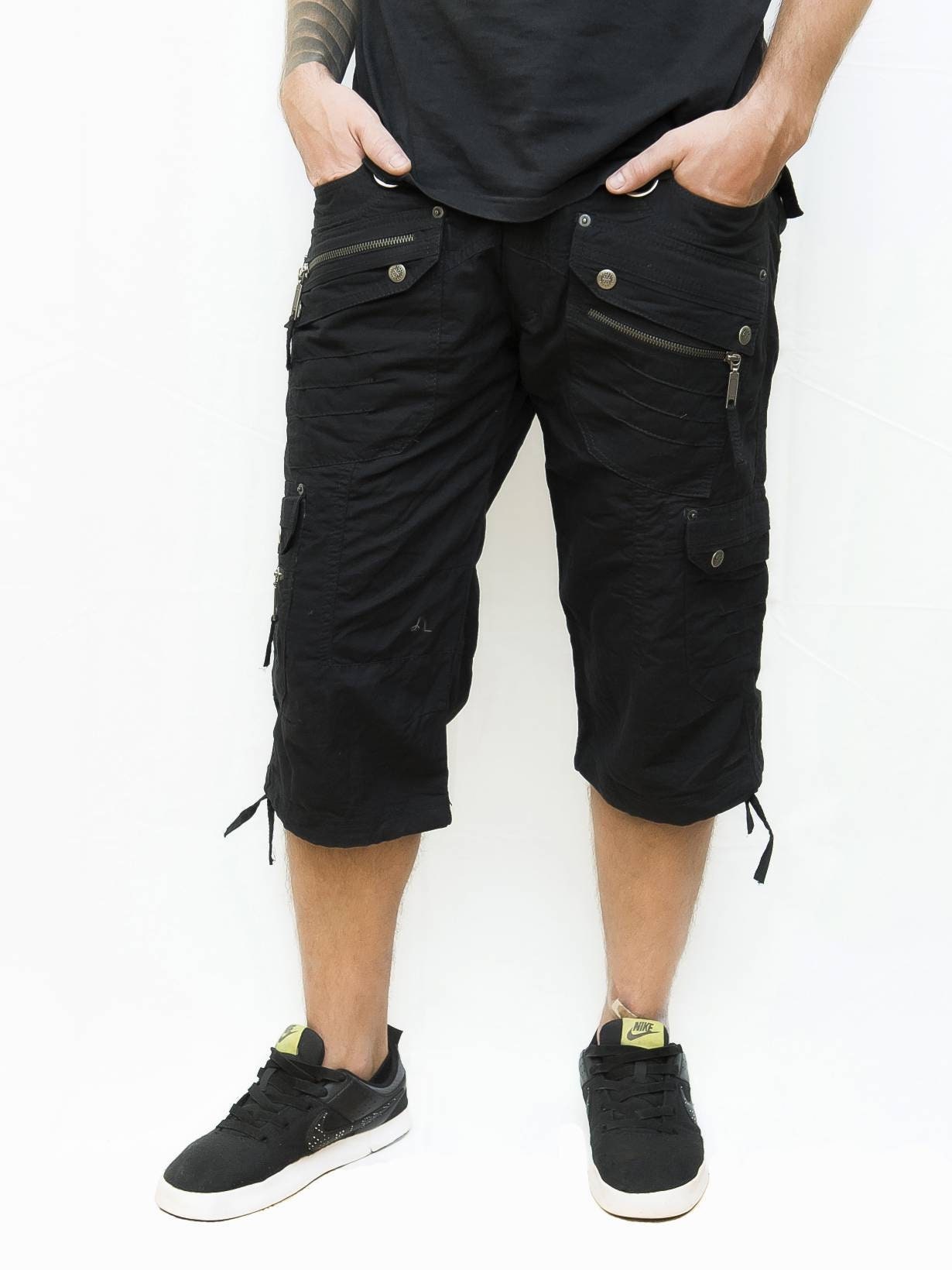 Maya 3/4 Cargo Shorts Men's Multi Pocket Cargo Shorts for Men ...