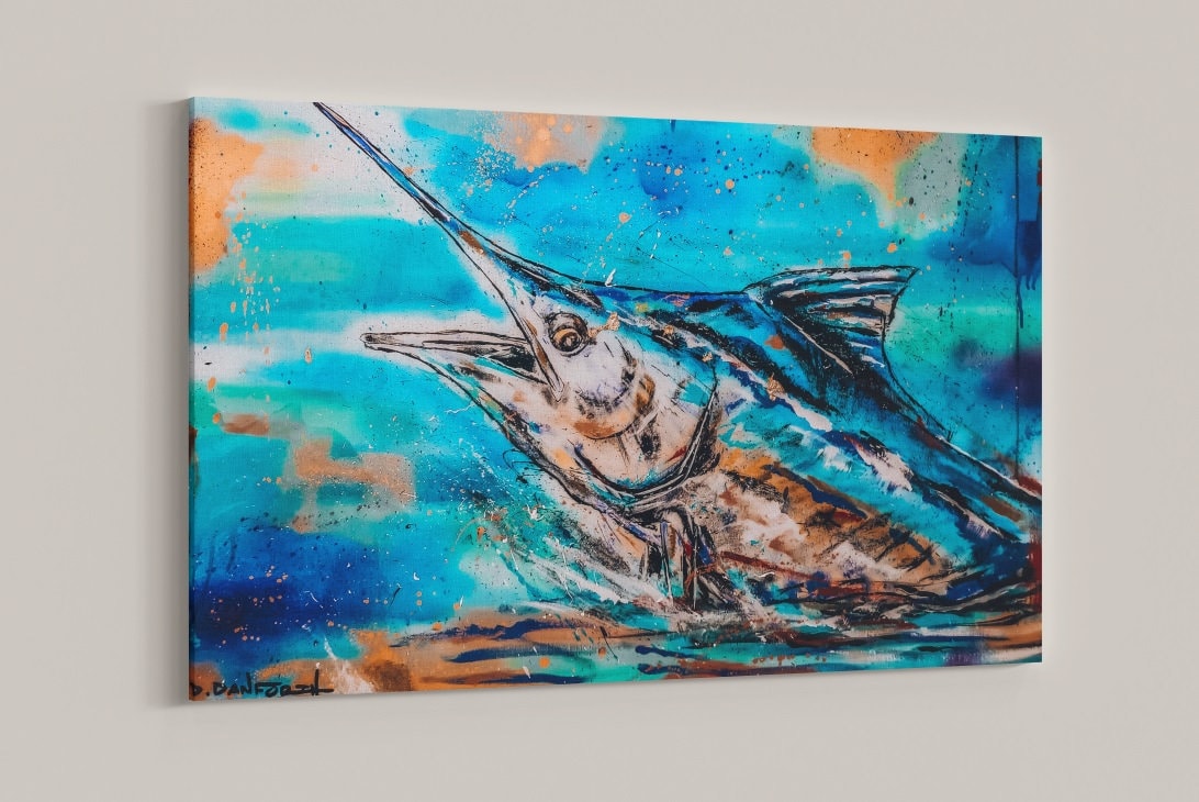 Marlin Artwork - Etsy
