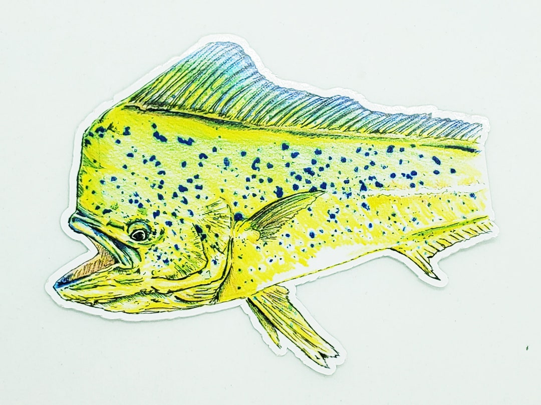 Bull MAHI MAHI - Sticker - Etsy