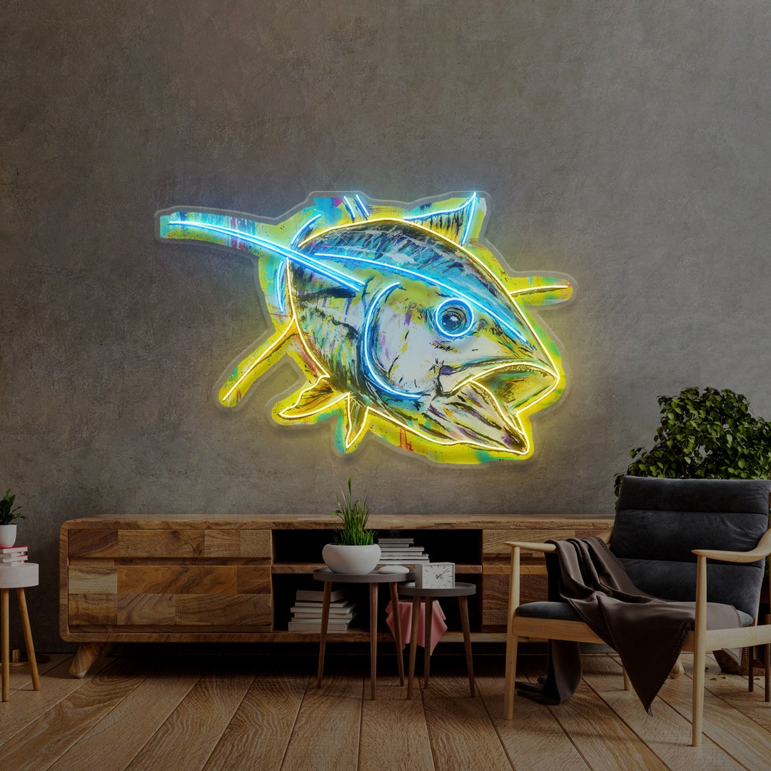 Neon Sign - Danforth TUNA Led - Etsy