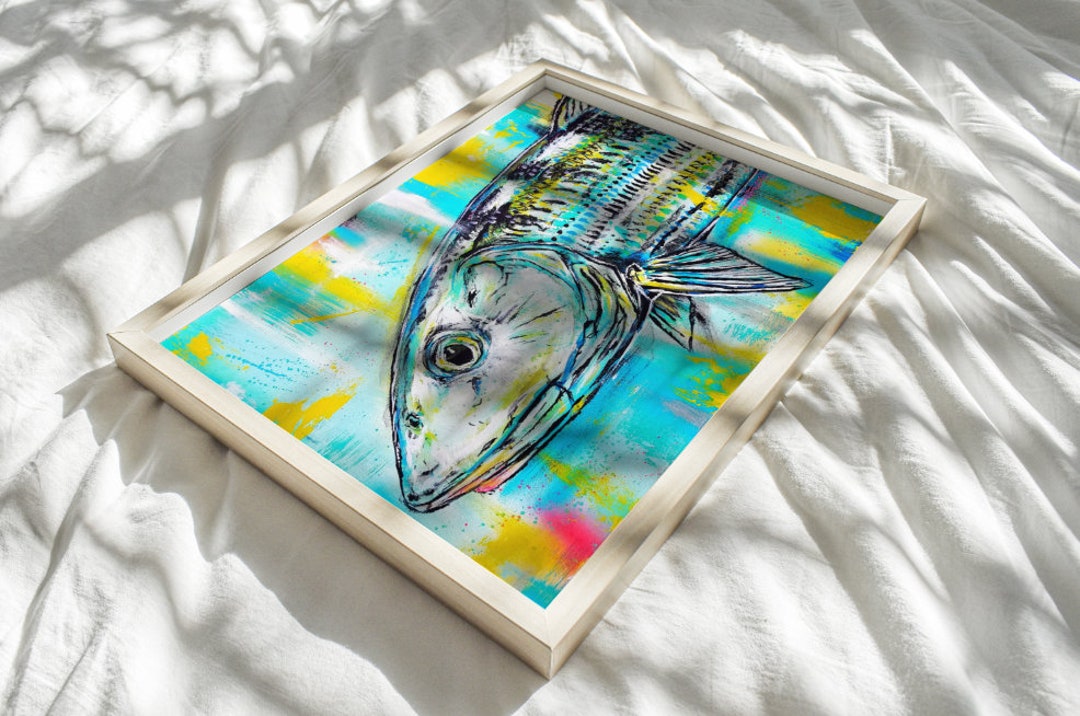 BAHAMAS BONEFISH - Paper Print - Etsy