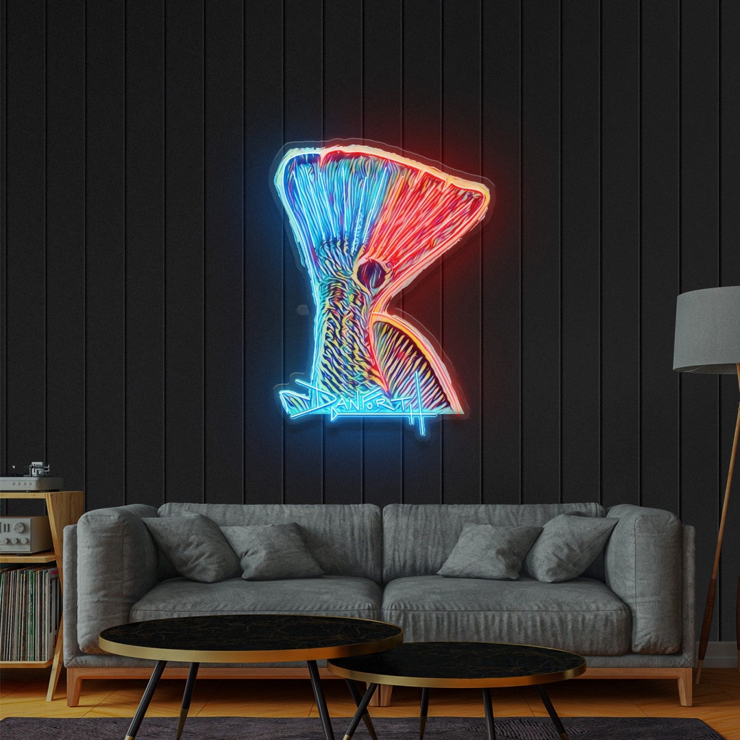Neon Sign - Danforth REDFISH TAIL Led - Etsy