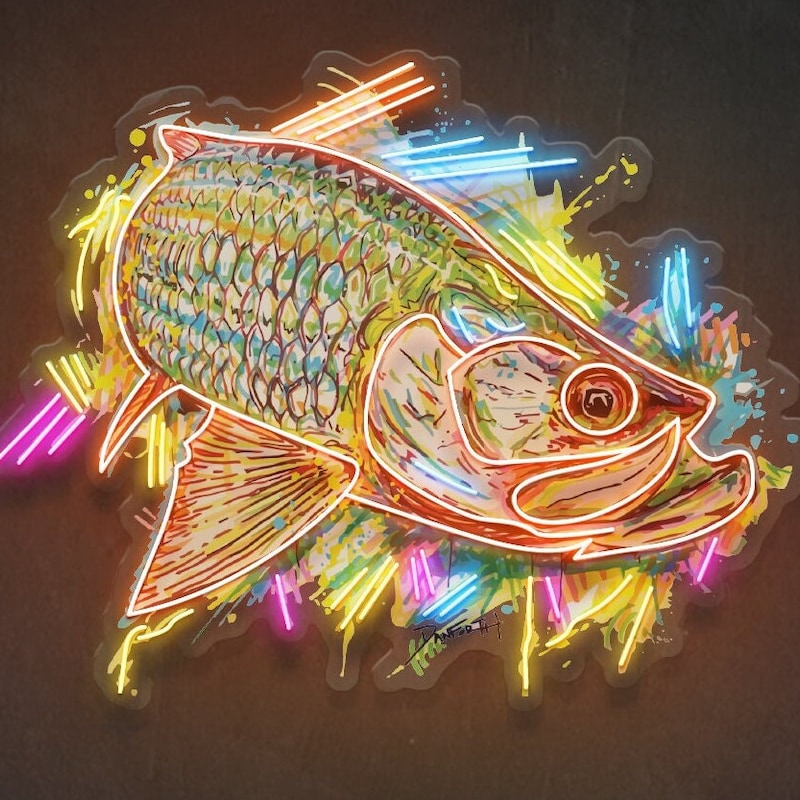 Neon Sign Painting - Etsy