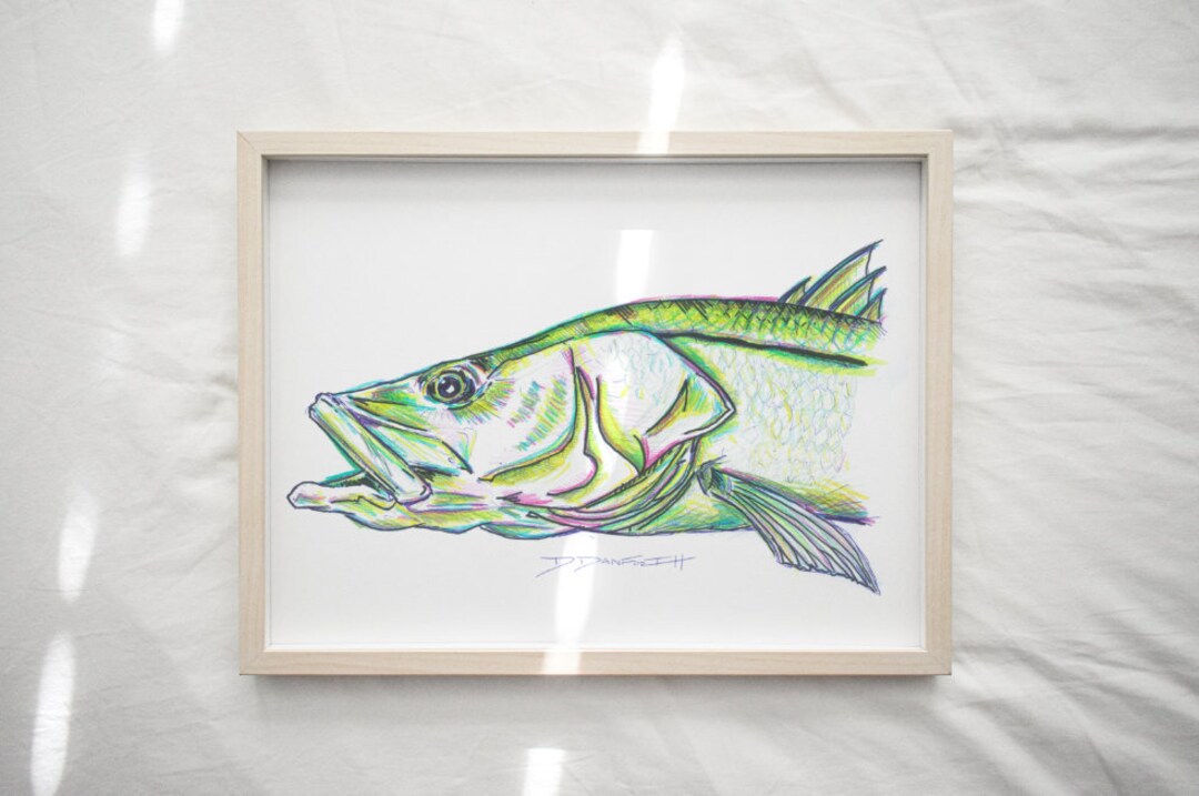 SNOOK COLOR PENCIL - Paper Print - Etsy