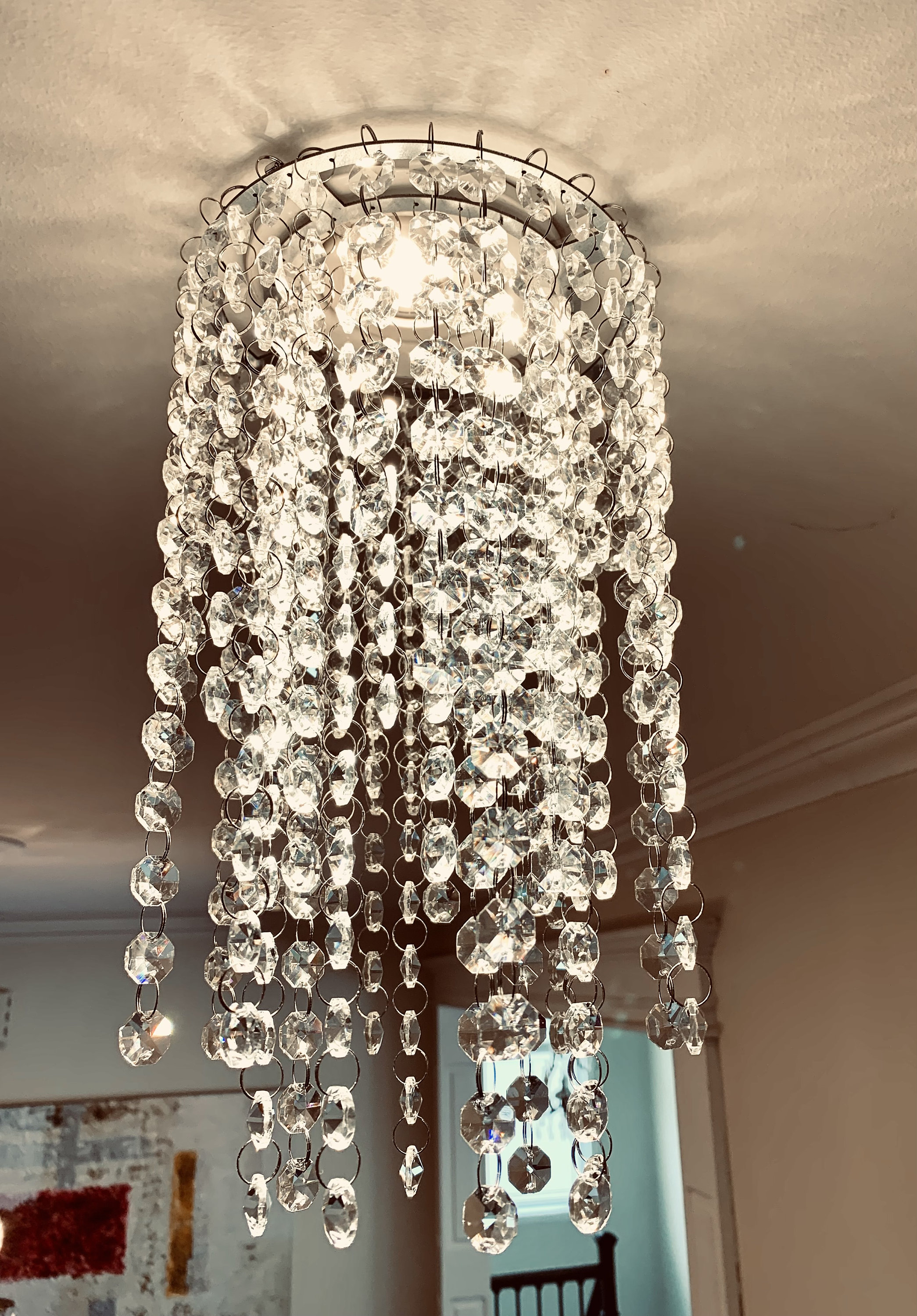 Luxe Crystal Fixtures | Recessed Light or Pot Light Mini Chandelier ...