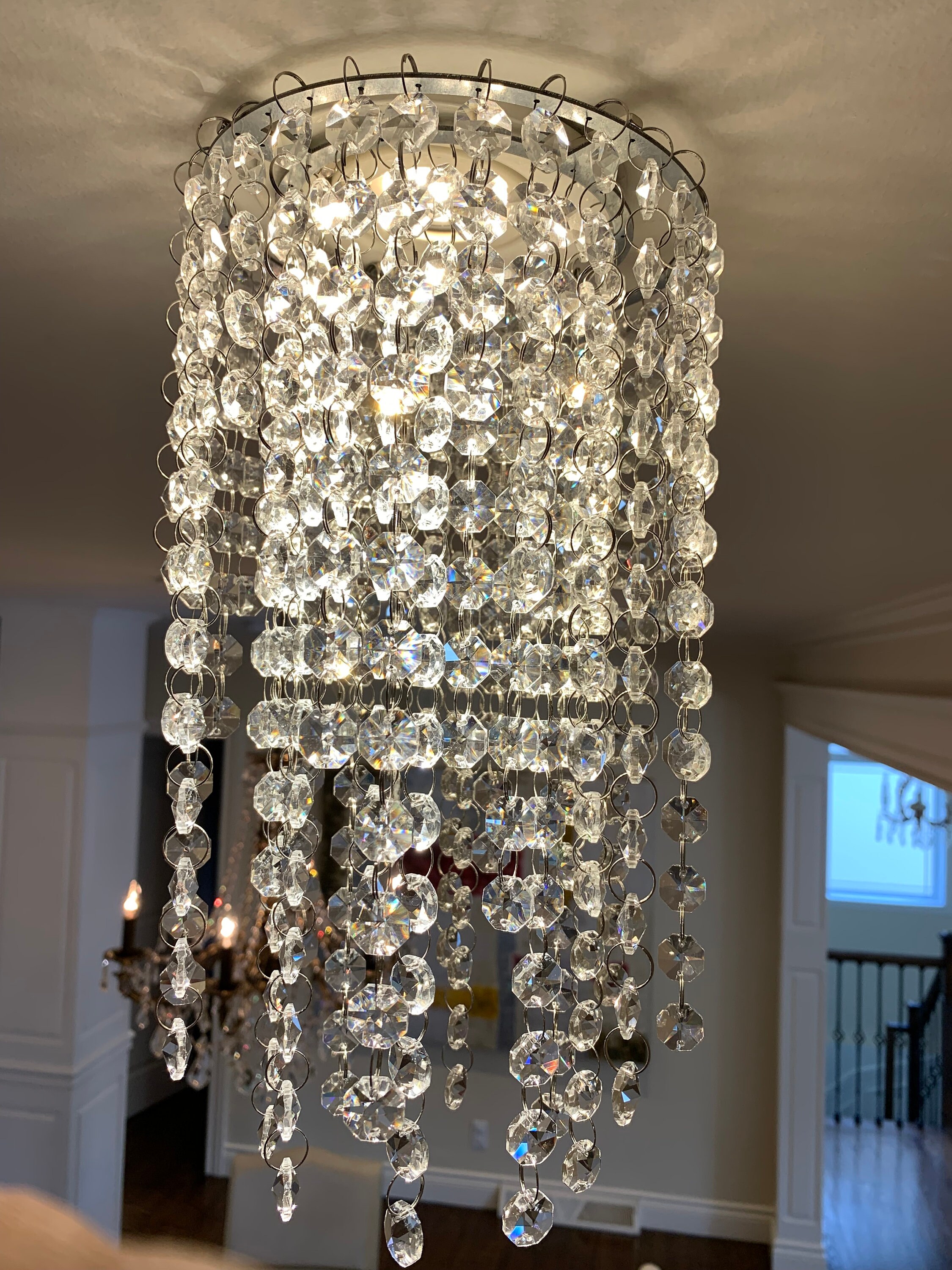 Luxe Crystal Fixtures | Recessed Light or Pot Light Mini Chandelier ...