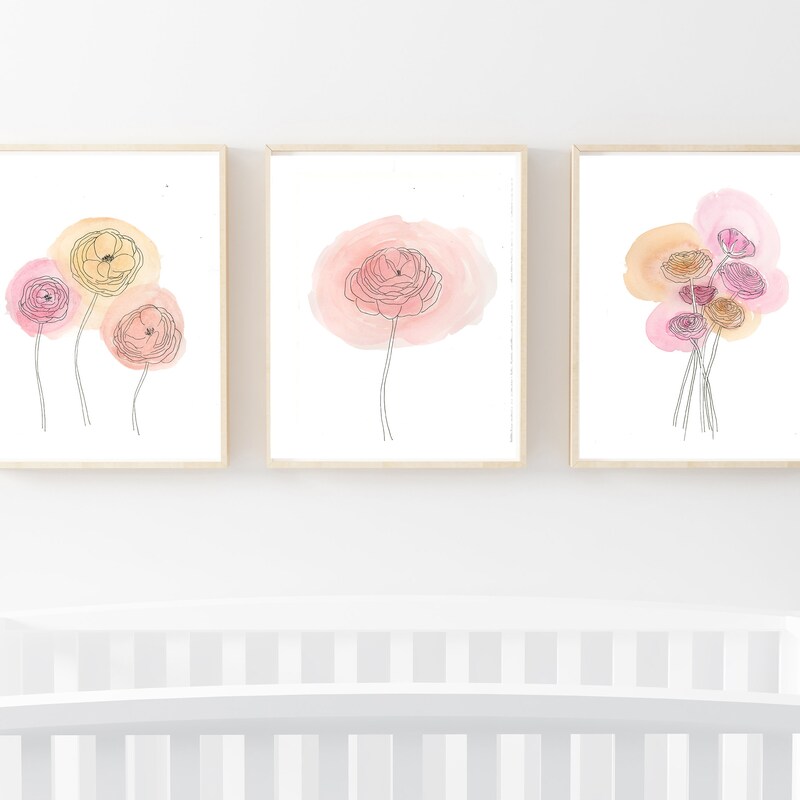 Ranunculus Print - Etsy
