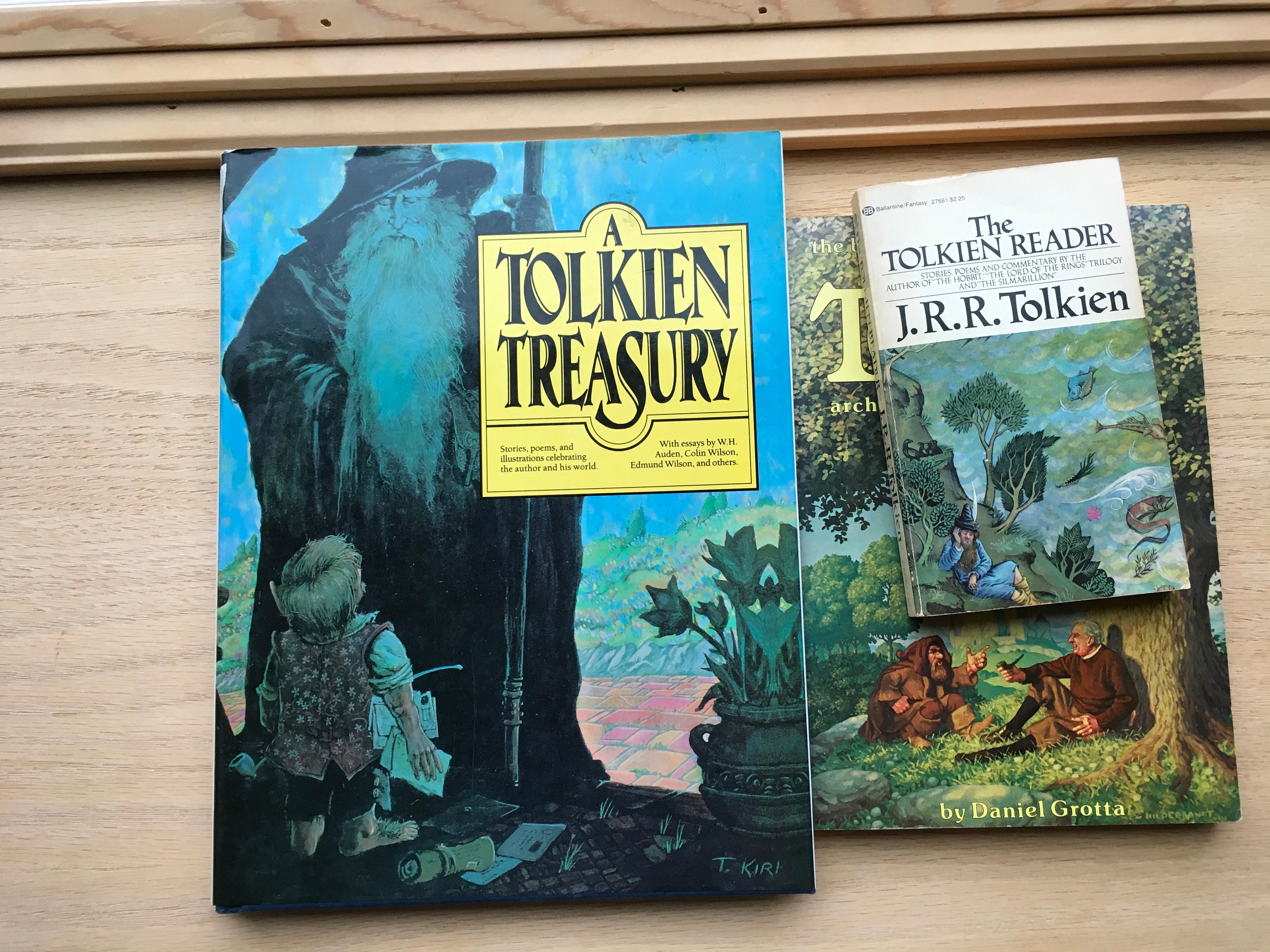 Collection of J.R.R. Tolkien Books Tolkien Treasury Fully | Etsy