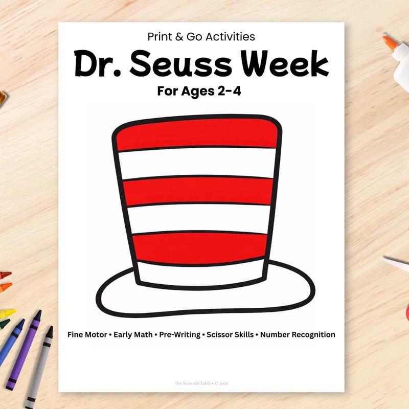 Dr Seuss Week Prints - Etsy