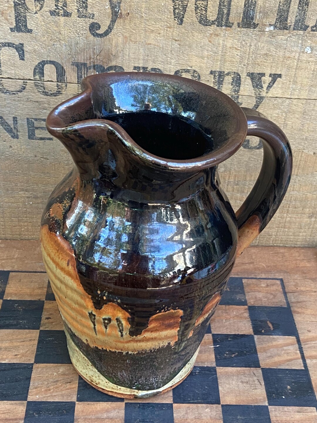 Prairie Fire Studio Pottery Mini Pitcher Jug by Tama Smith North Dakota ...