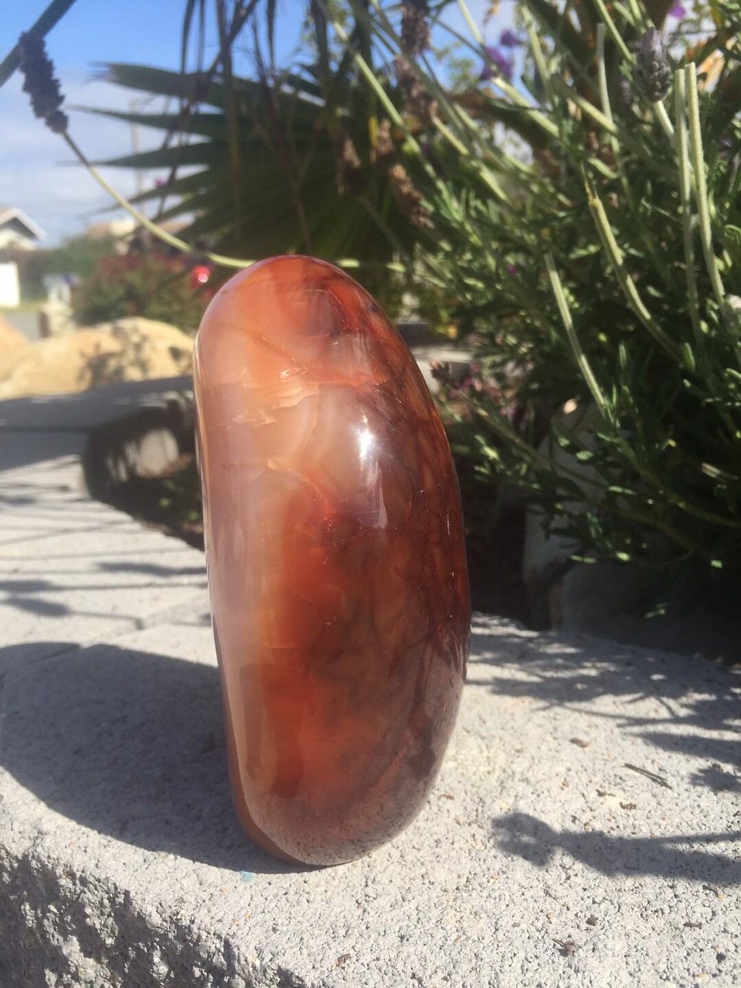 Tall Carnelian Sculpture - Etsy