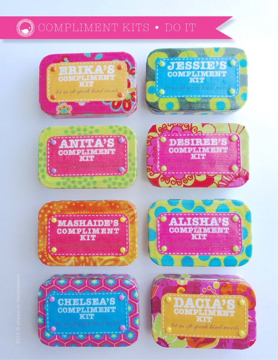 Compliment Kit Digital Download | Etsy