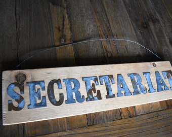 Rustic Name Plate - Etsy