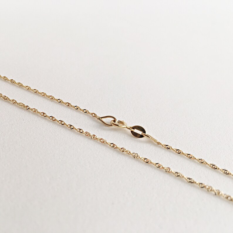 Chain Jewelry Making Gold, Chain for Necklace - 45 Cm / 17.7 Inches, 0. ...