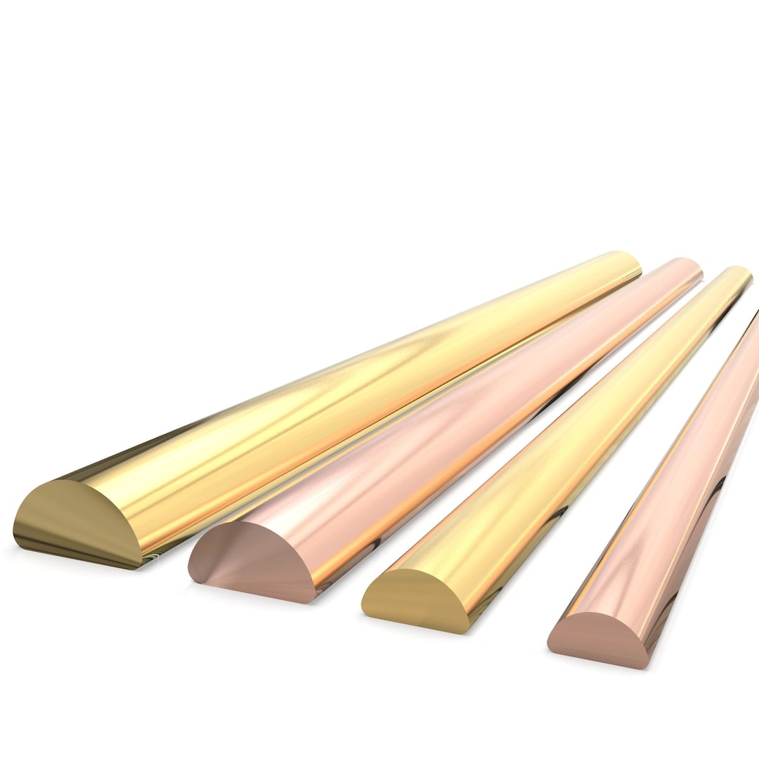 Solid Gold Jewelry Wire 14K, Half Round Wire 18K Gold, Half Hard Wire ...