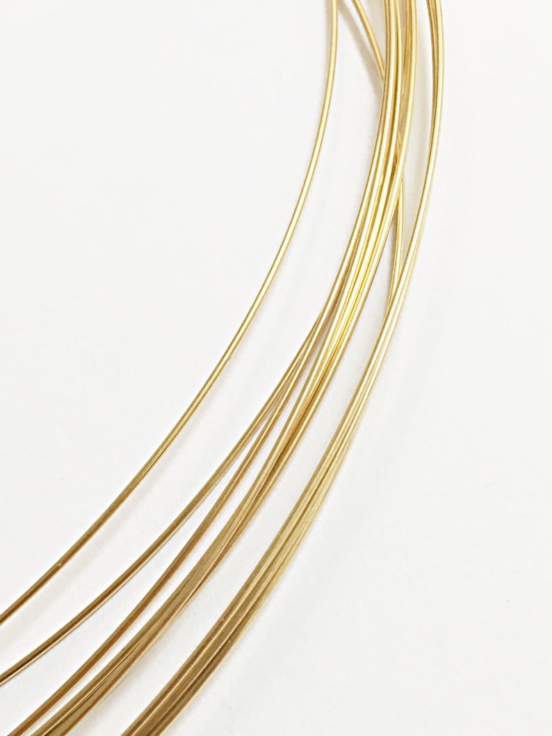 Solid Gold Jewelry Wire 20 Gauge, Half Hard Wire for Jewelry Making ...