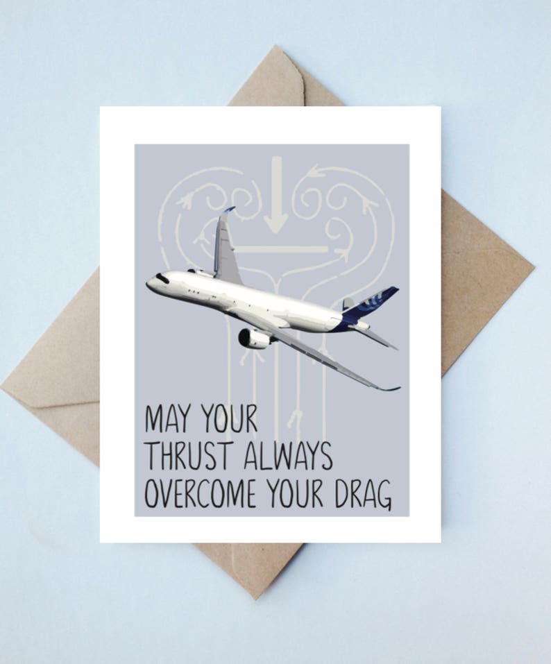 Handmade Engineer Card // Civil Aerospace Mechanical Engineer - Etsy