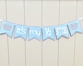 Crown banner | Etsy