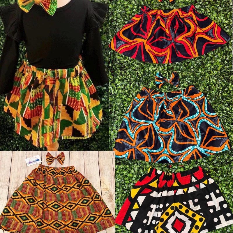 Vibrant Skirt - Etsy