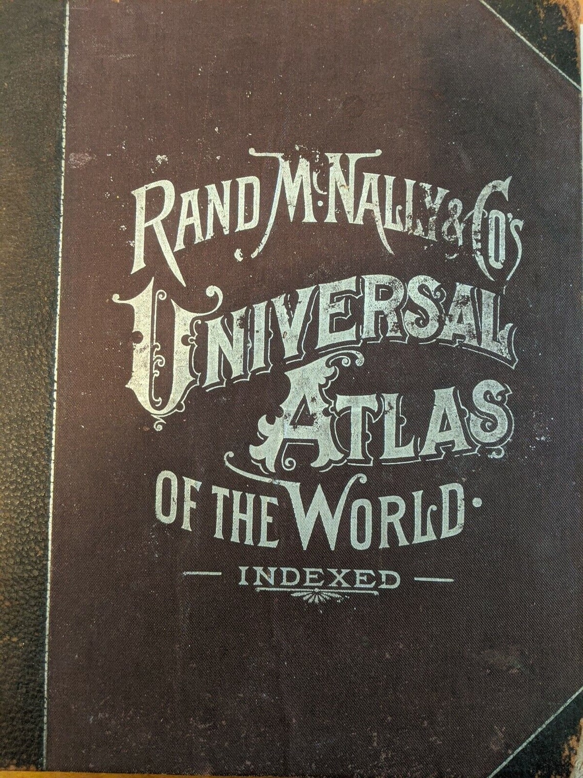 Antique United States Map 1899 Atlas Central America Flip Multicolored ...