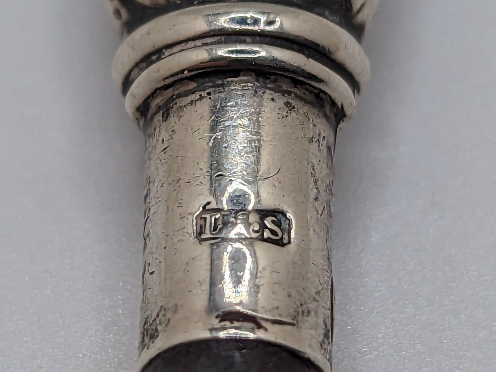 Antique English Sterling Silver Handled With Cherub Button Hook C. 1910 ...