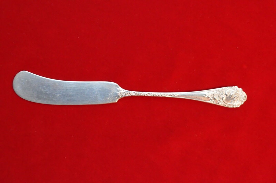 George W. Shiebler Maintenon Sterling Silver 5 1/2" Flat Butter ...