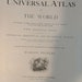 Antique United States Map 1899 Atlas Central America Flip Multicolored ...