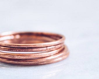 Copper Wire Ring | Etsy