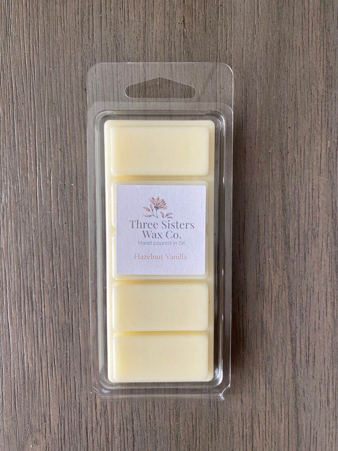 Hazelnut Vanilla Wax Melt Snap Bar, Bakery Fragrance - Etsy