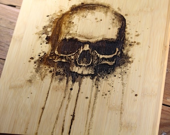 Skull Cutting Art - Etsy
