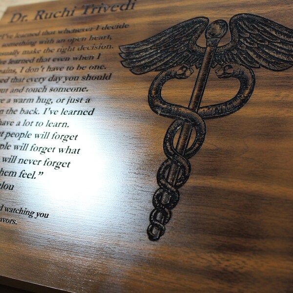 Thank You Plaque - Etsy