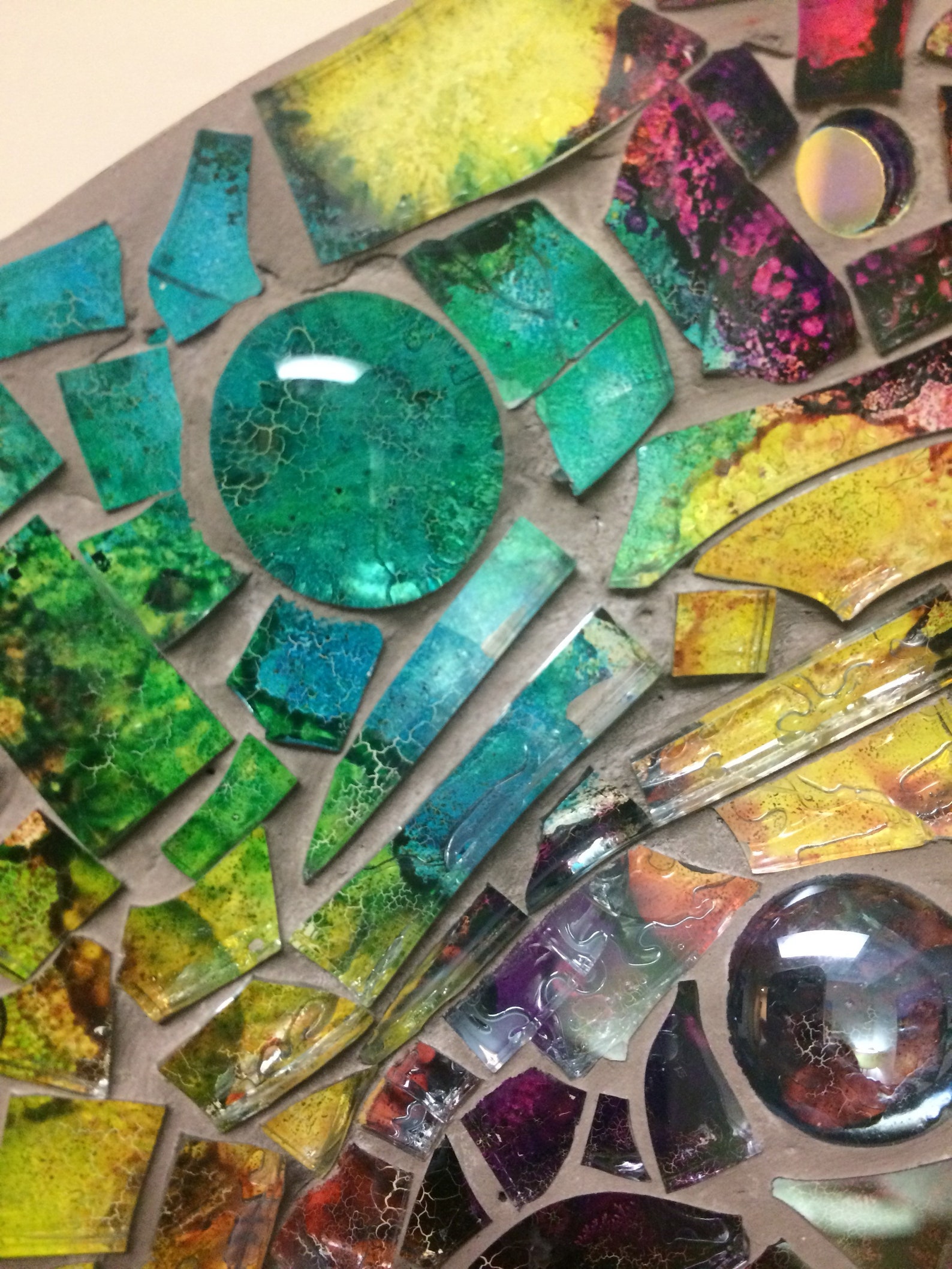 Mosaic Platter // Glass Party Platter // Home Decorations ...