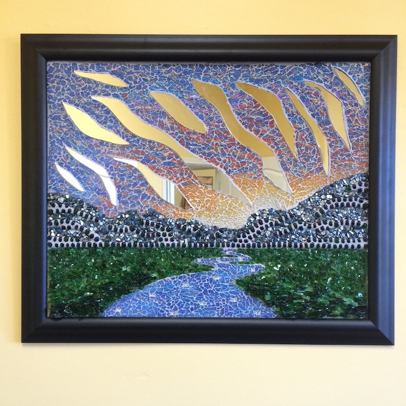 Sunset Mosaic - Etsy