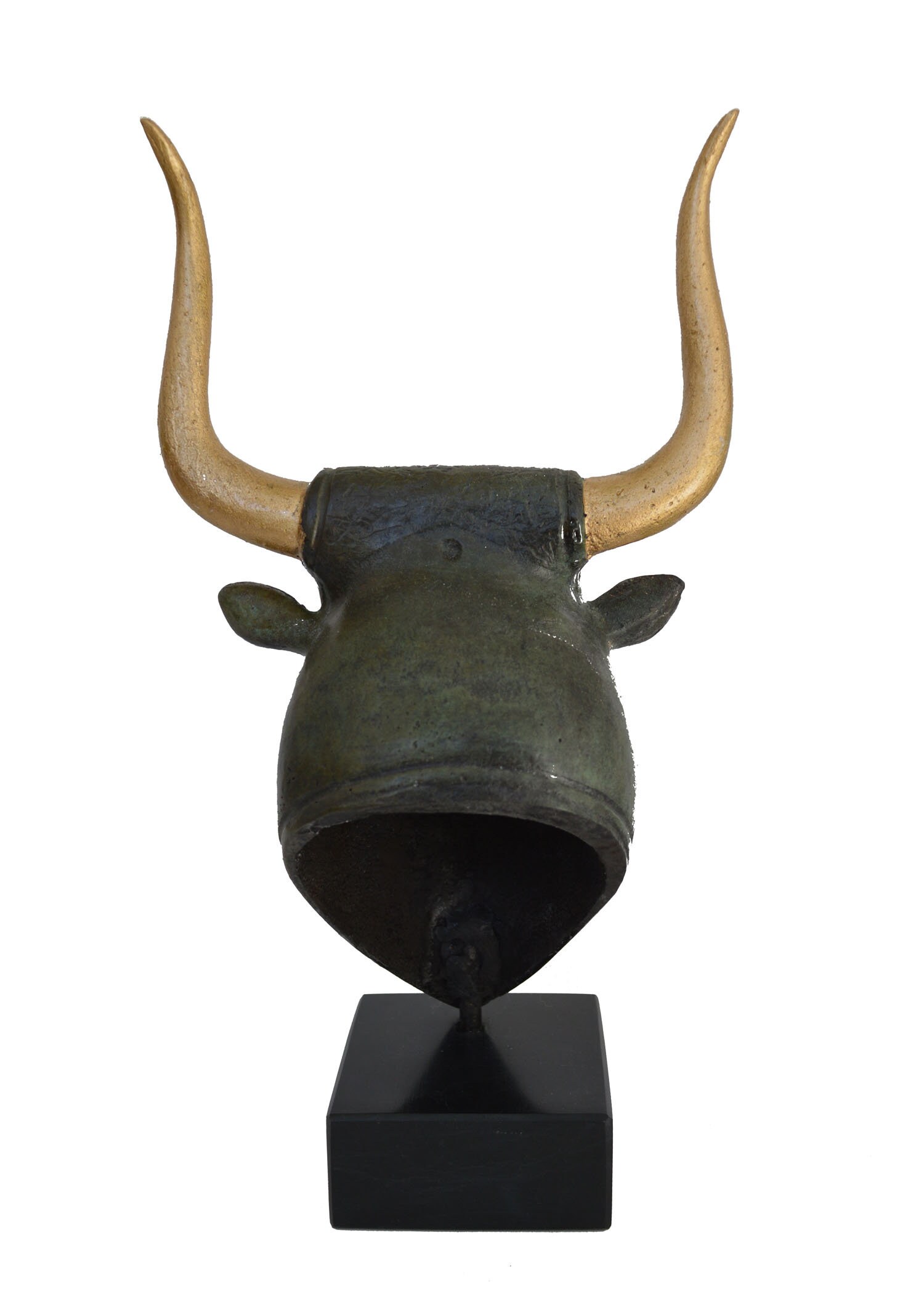 Bronze Bullhead Statue a Symbol of Great Power, Strength and Prosperity ...