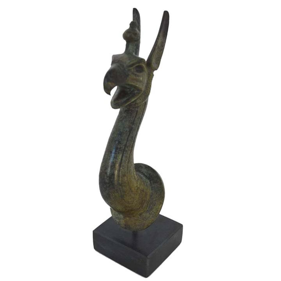 Griffin Bronze Small Sculpture - Legendary Creature - Apollo Treasure ...