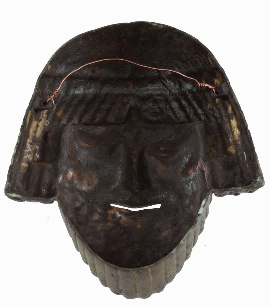 Bronze Mask of Zeus God King of All Ancient Greek Gods - Etsy