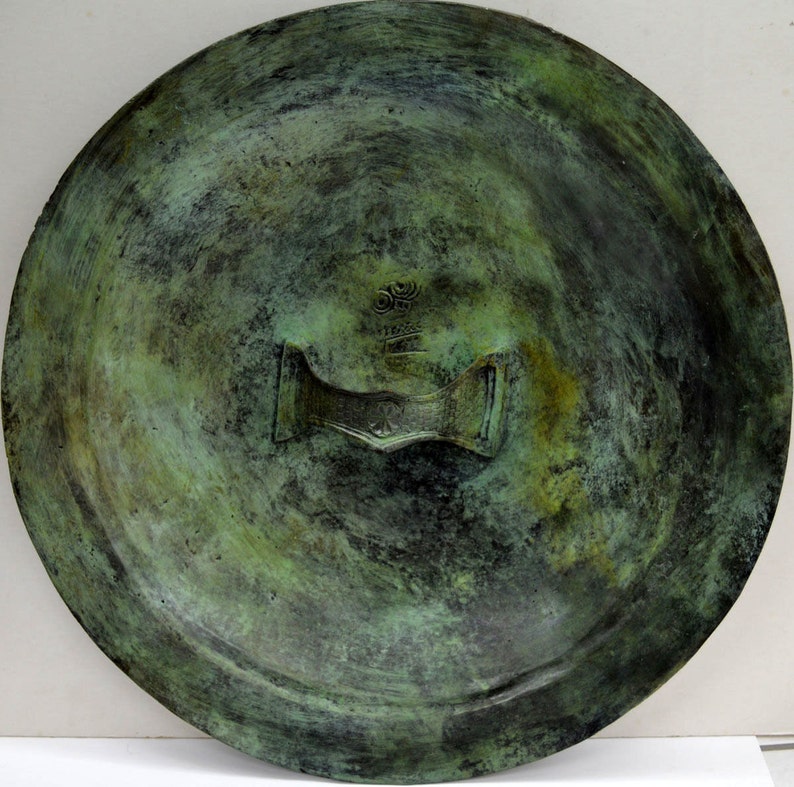 Bronze Ancient Greek Octopus Carved Shield Real Size - Etsy