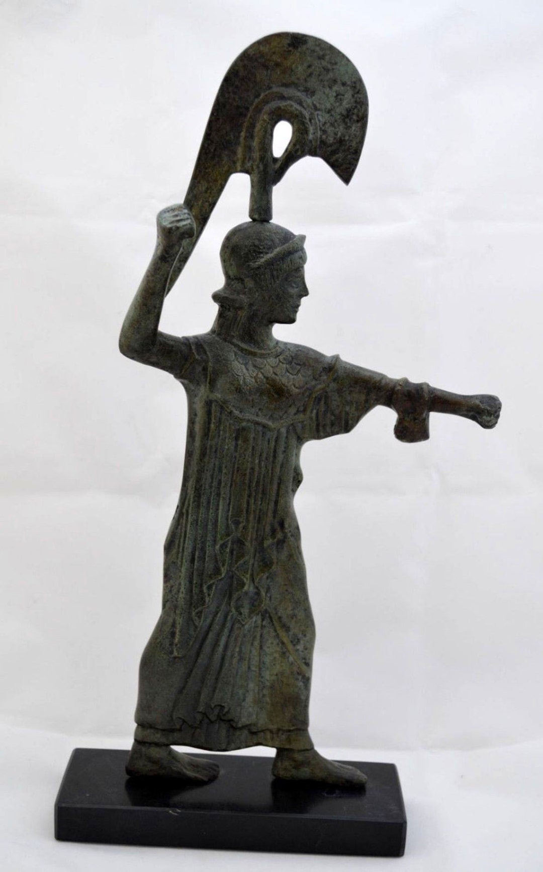 Athena Promachos Bronze Sculpture Statue - Etsy