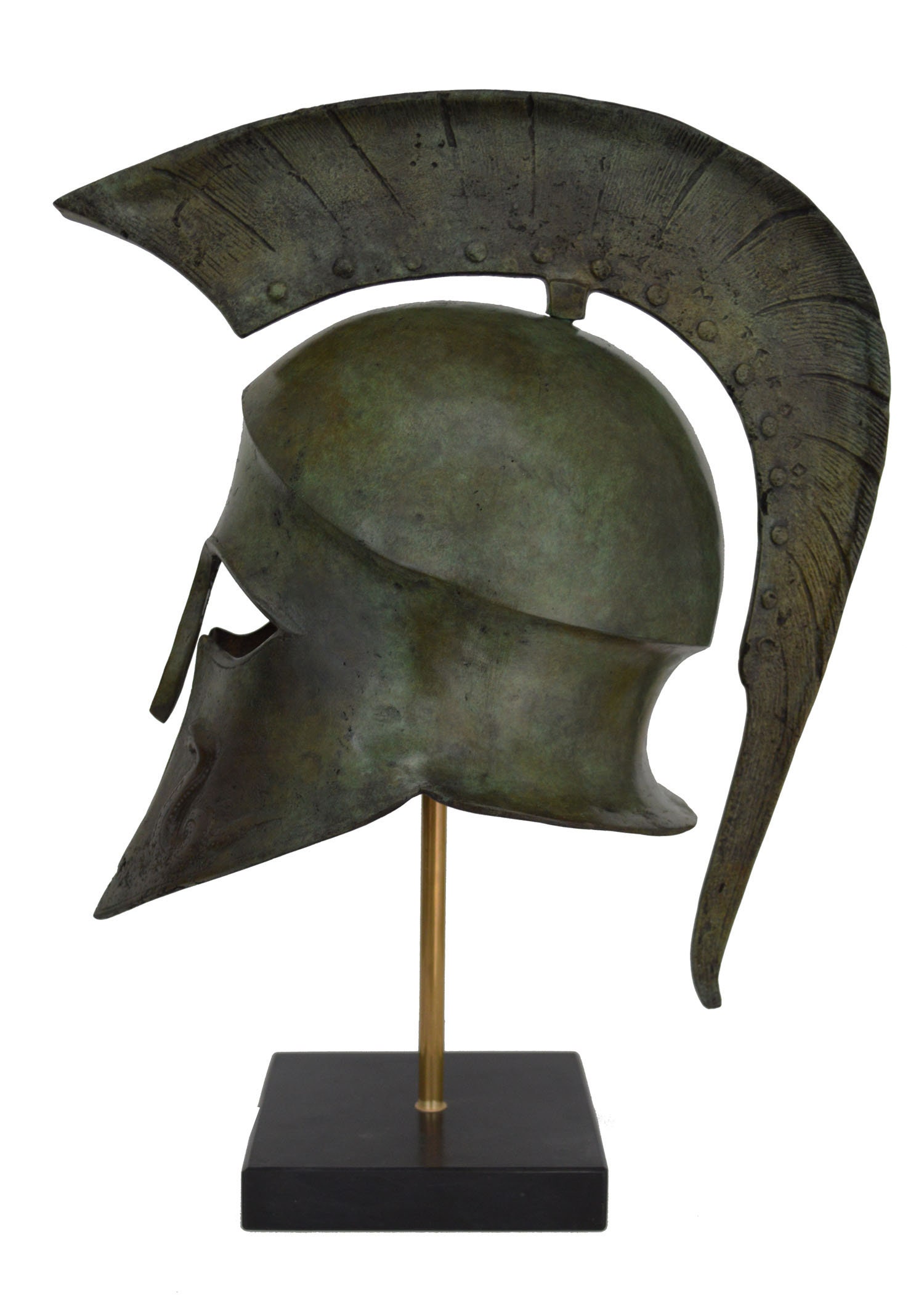 Spartan Great Bronze Real Size Exceptional High Quality Snake Carved ...