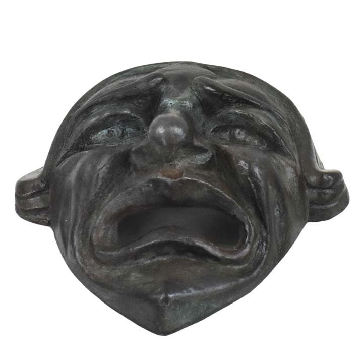 Ancient Greek Theatrical Tragedy Mini Mask - First Theater of World ...