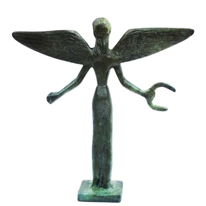 Nike Winged Goddess of Victory Bronze Sculpture Daughter of Titan ...