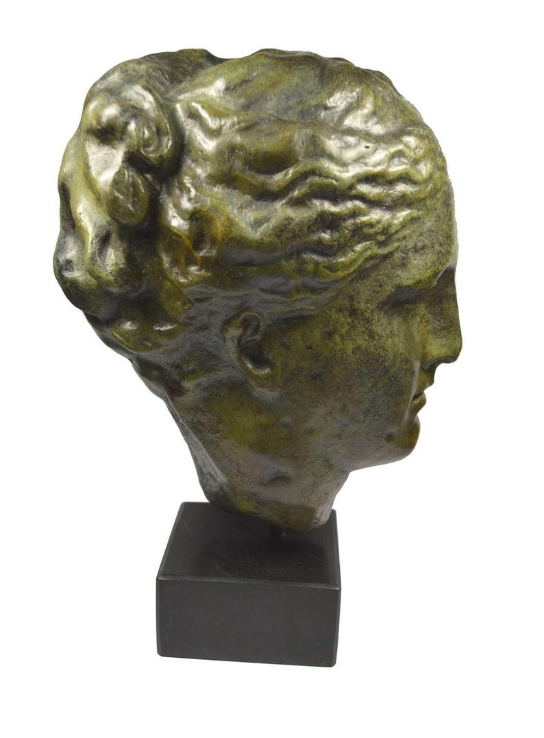 Hygeia Ancient Greek Goddess of Health Great Bronze Head Statue - Etsy